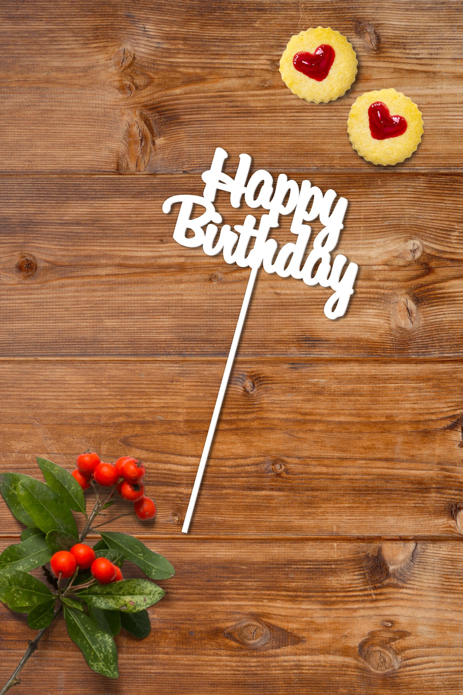 Happy birthday topper (650246)