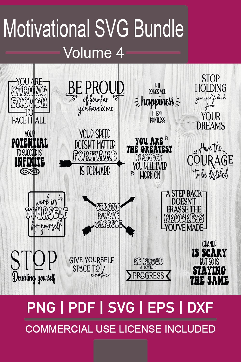 Motivational Quote Bundle | Inspirational Quotes Bundle