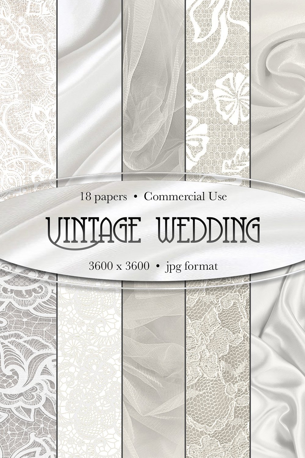 Vintage Wedding Paper - 18 Variations