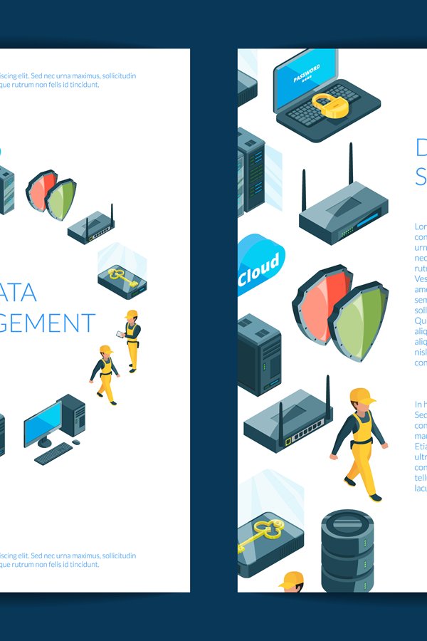 Vector electronic system of data center (872206)