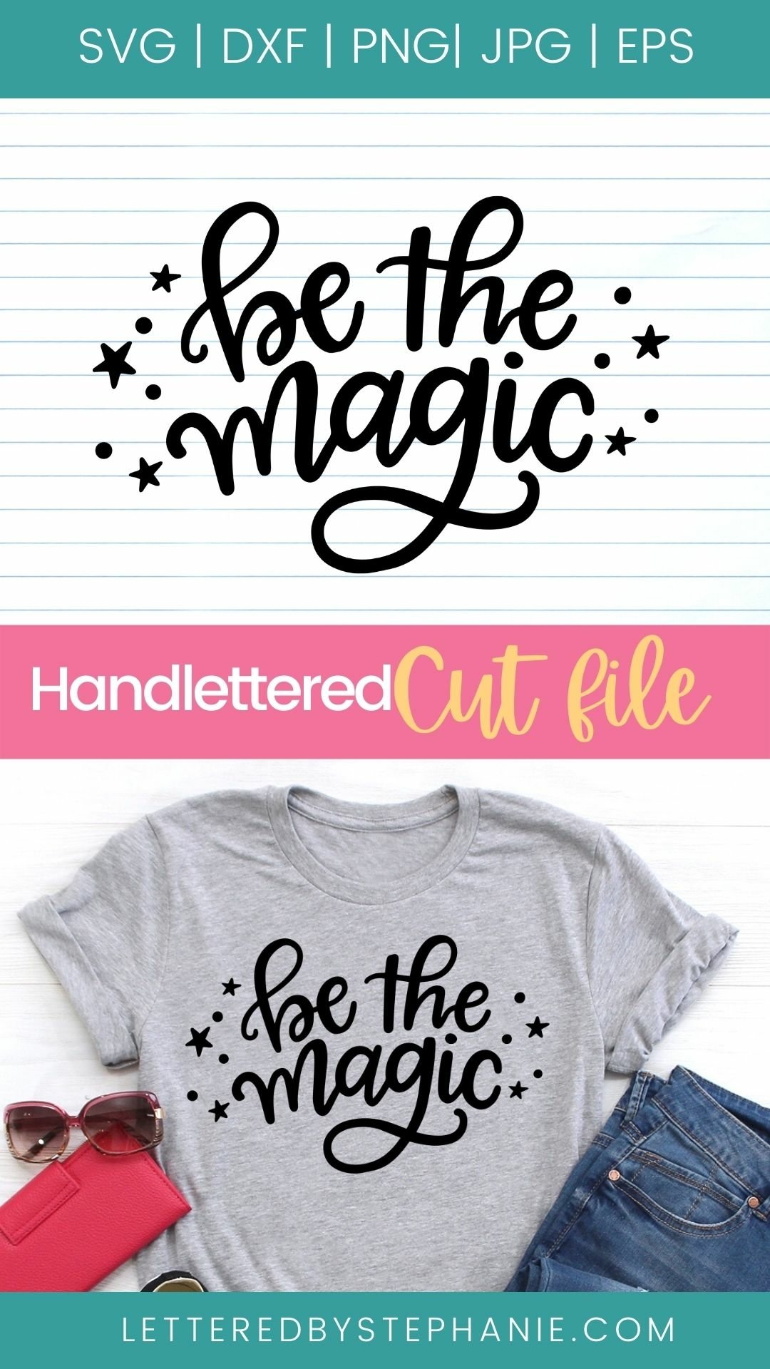Be the magic SVG cut file for cricut or silhouette