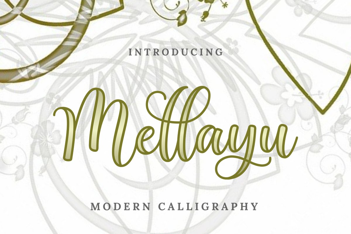 Mellayu | Modern Calligraphy