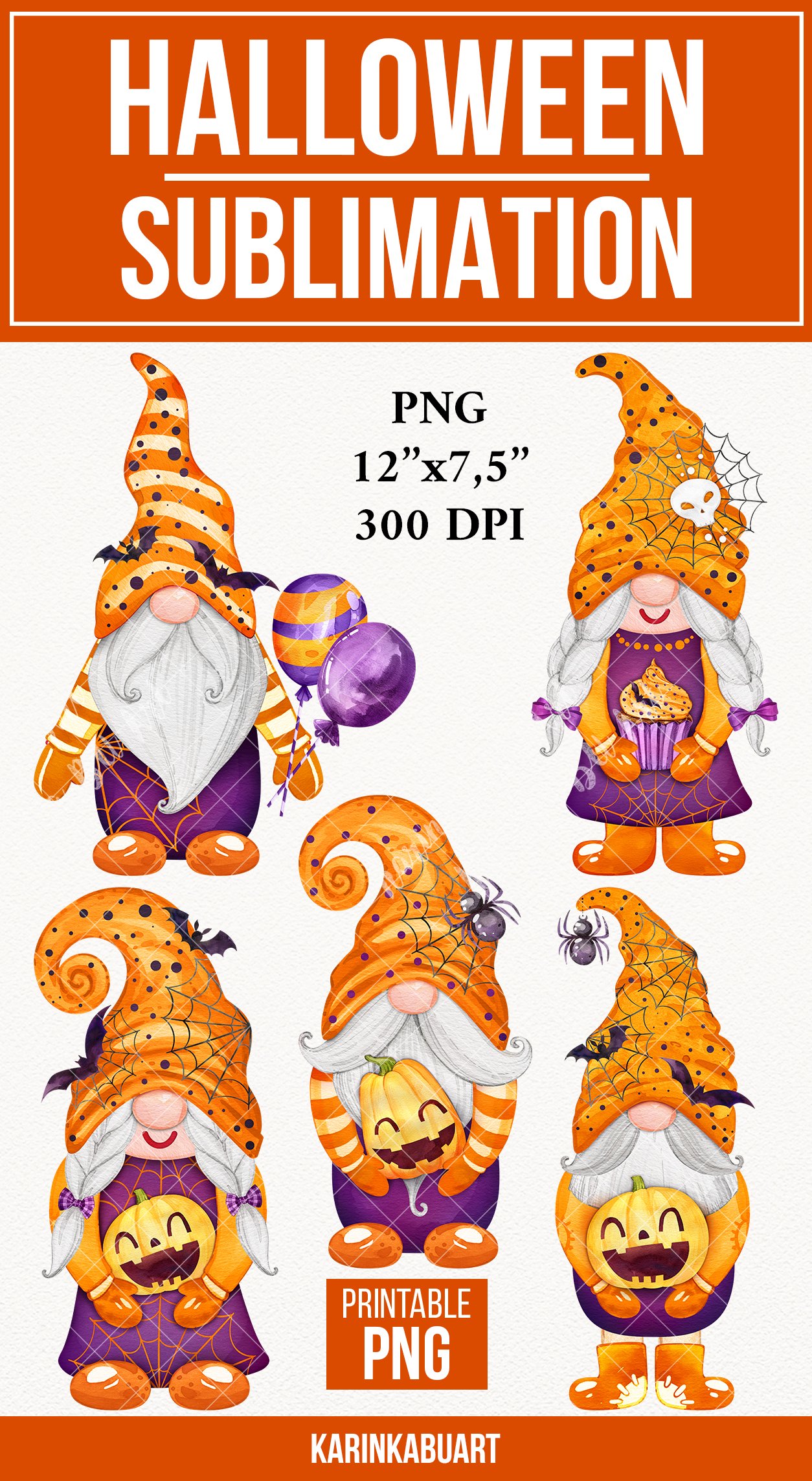 70 Watercolor Halloween clipart. Jack o lantern Pumpkin