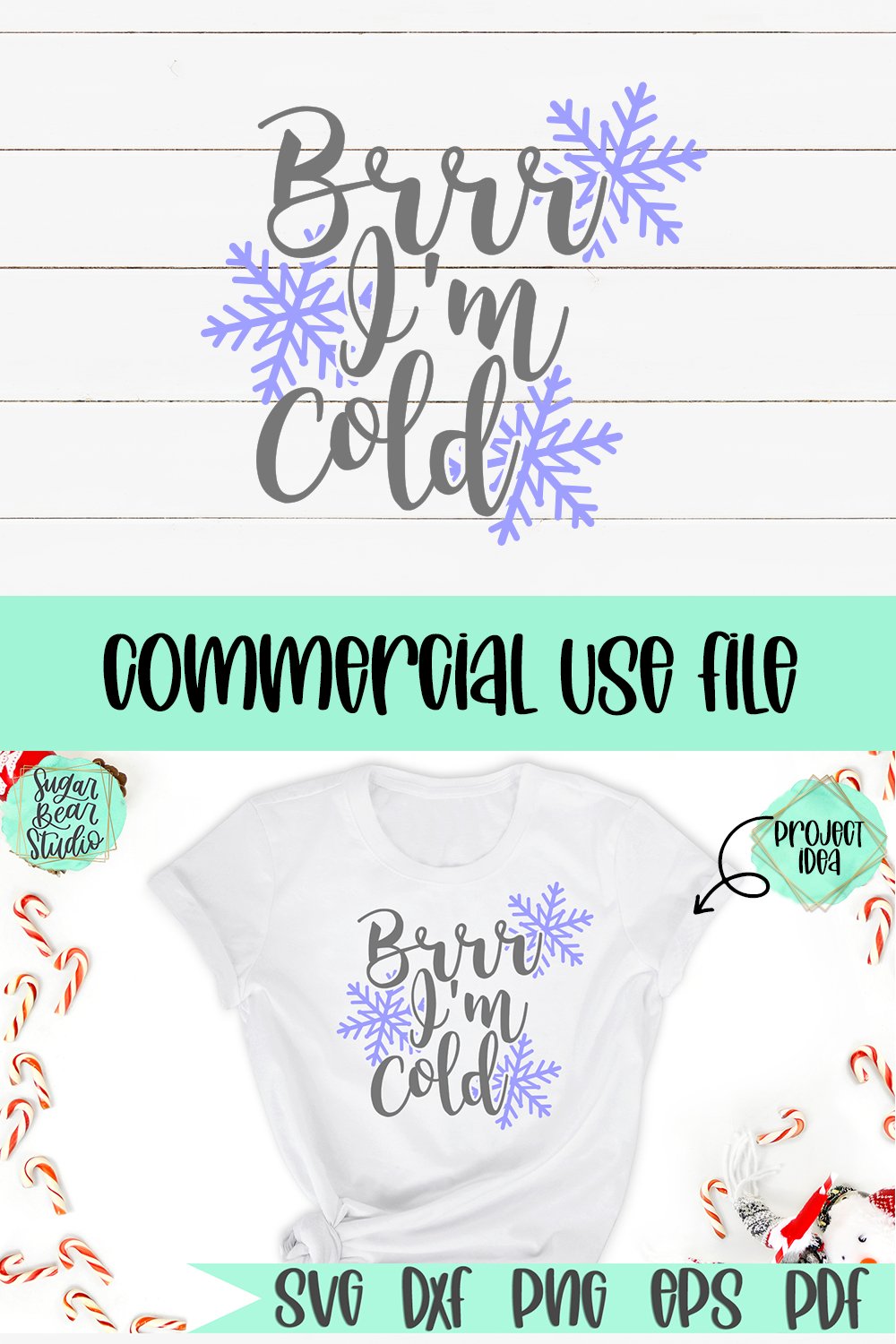 Brrr I'm Cold | A Winter SVG