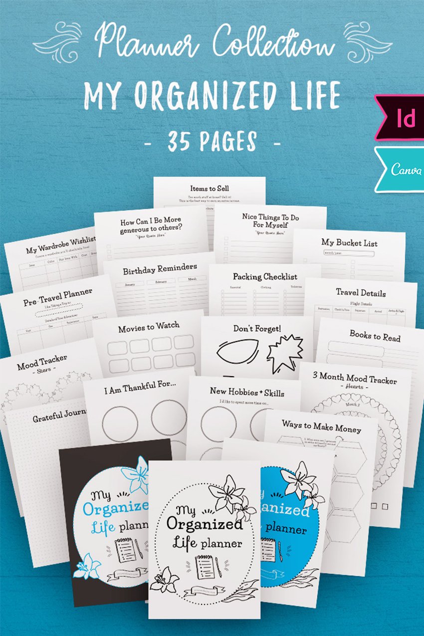 My Organized Life Templates Collection