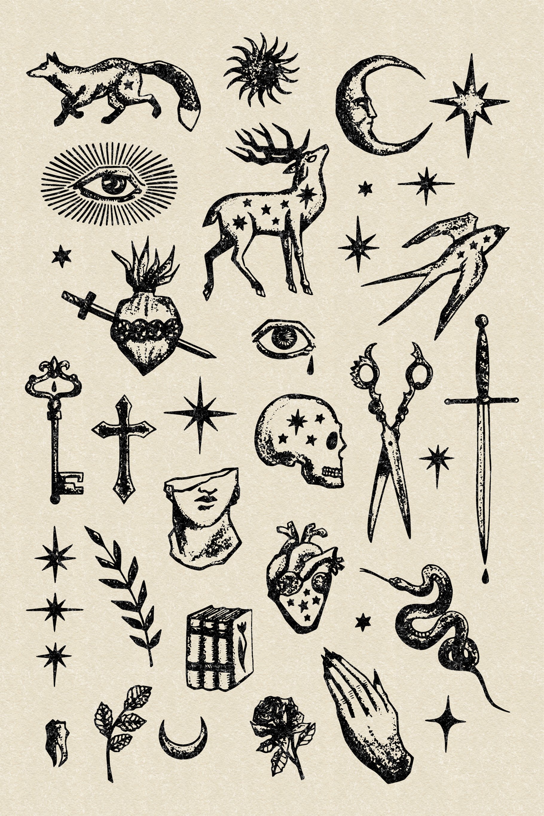 Dark Academia Logo Design