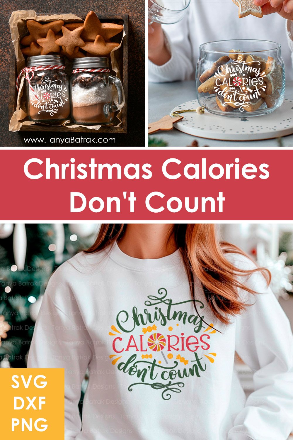 Christmas Calories Don't Count SVG, Christmas SVG, (4933389)