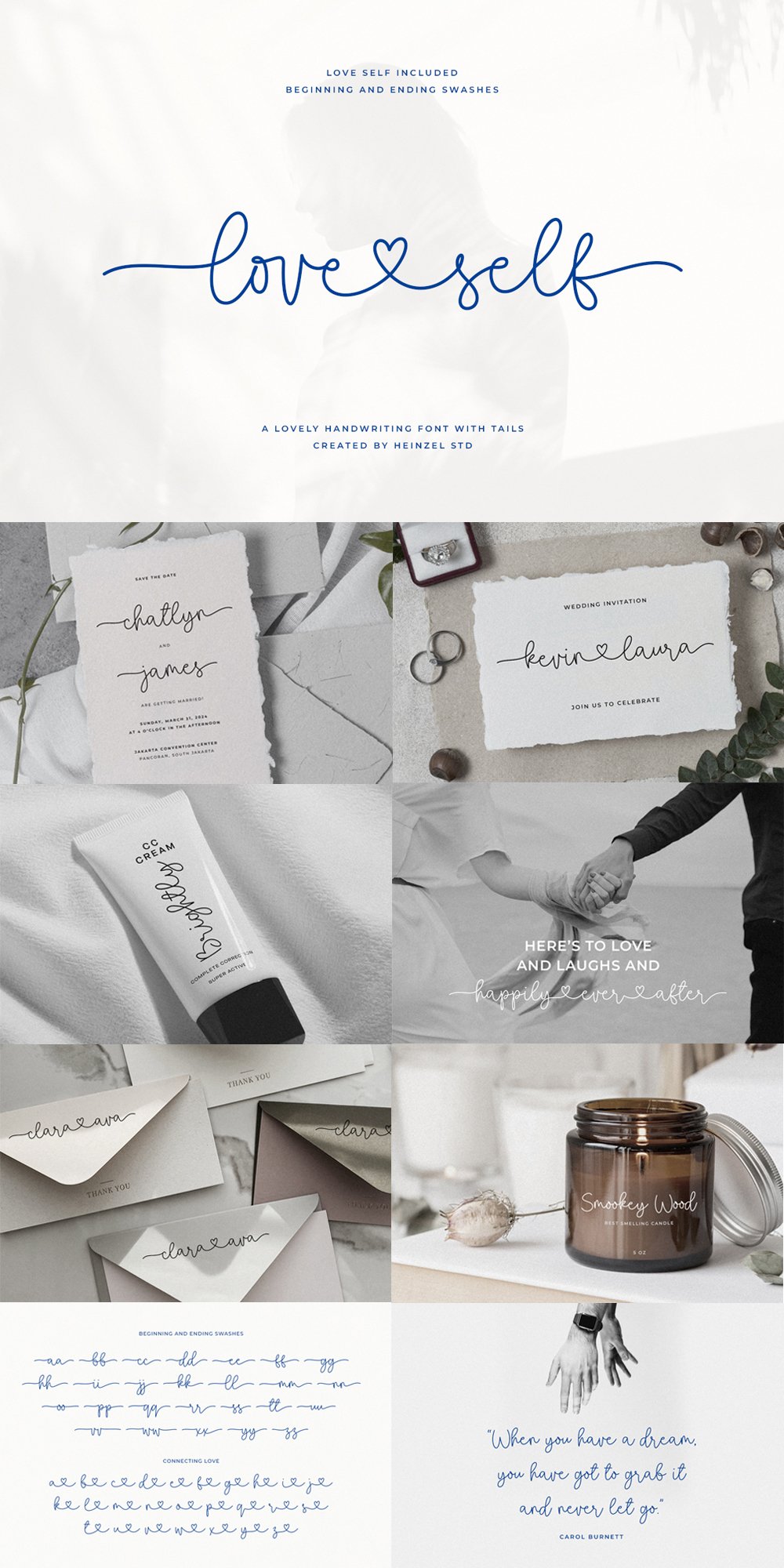 Love Self A Lovely Script Font