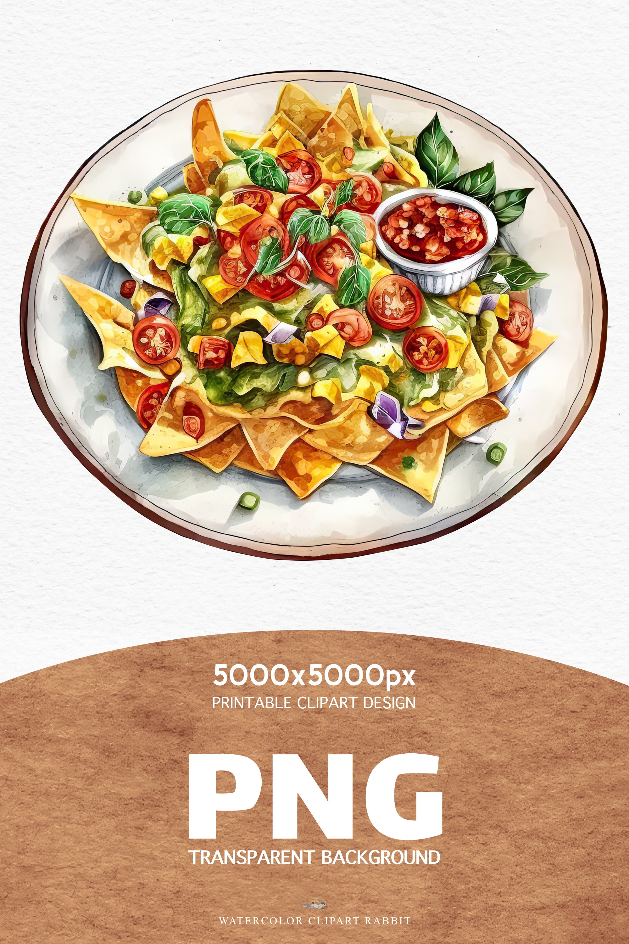 Mexican Food Taco Watercolor Guacamole Burrito Clipart PNG