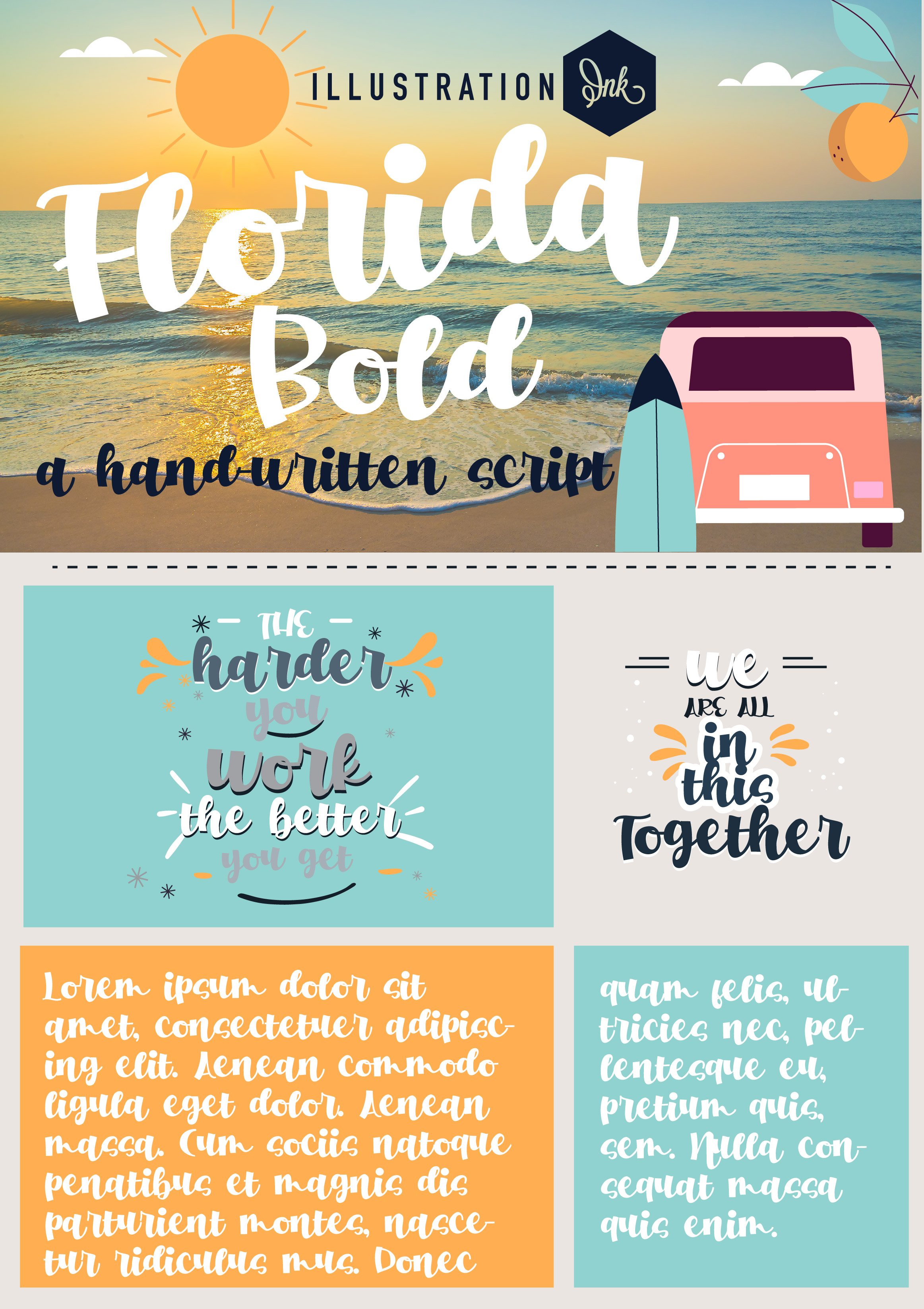 Handwritten script font