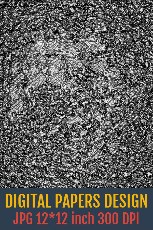 Digital Papers Silver, Silver textures