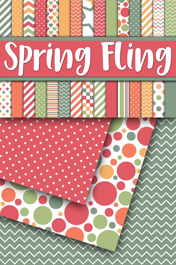 Spring Fling Digital Paper (70891)
