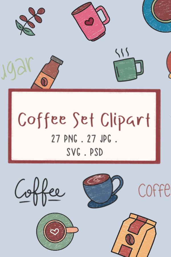 Coffee Set Clipart