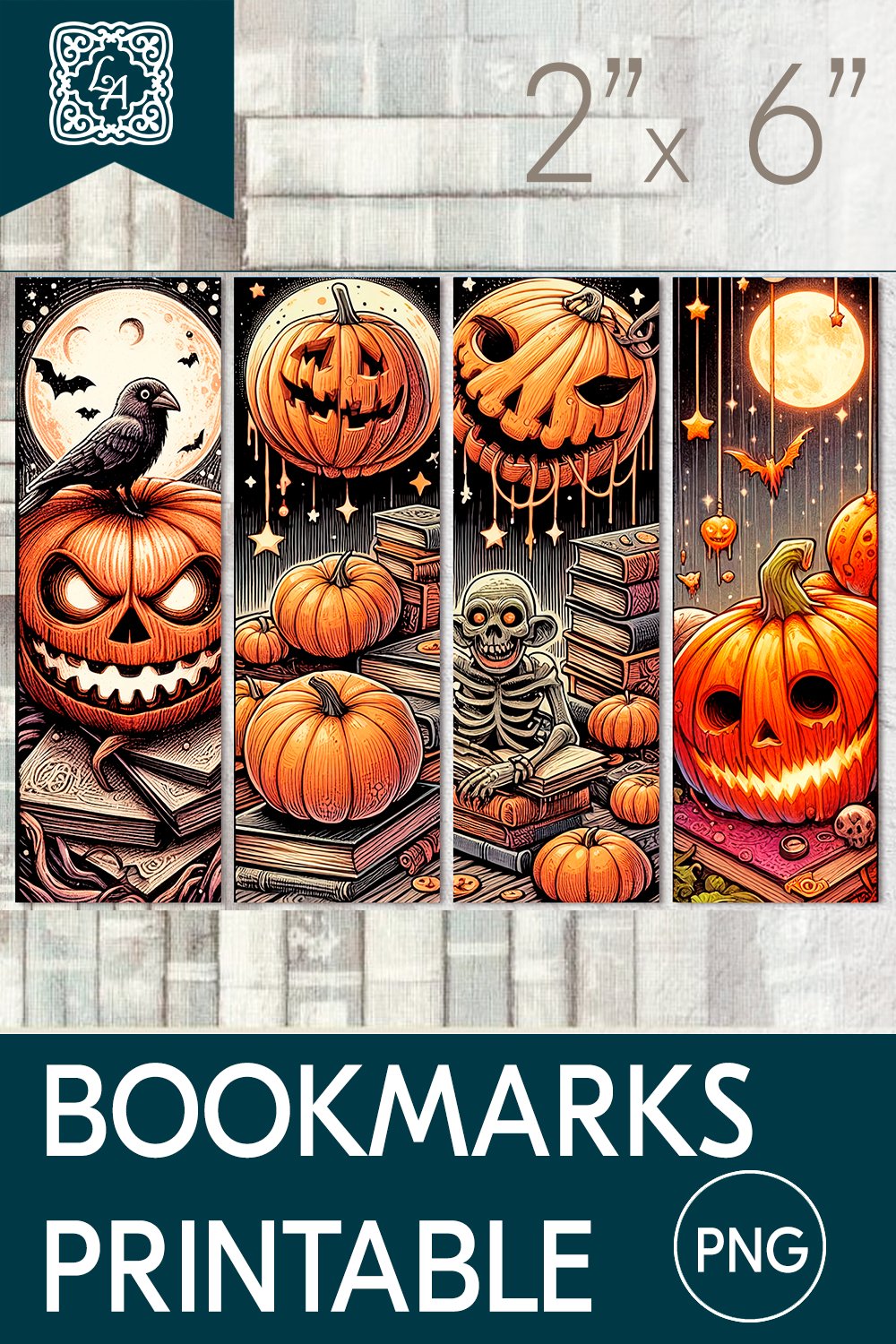 Halloween Printable Bookmark