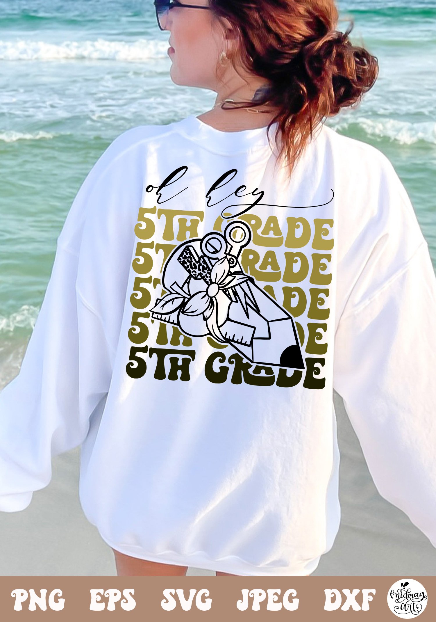 Oh Hey Fifth Grade SVG PNG, Back To School svg