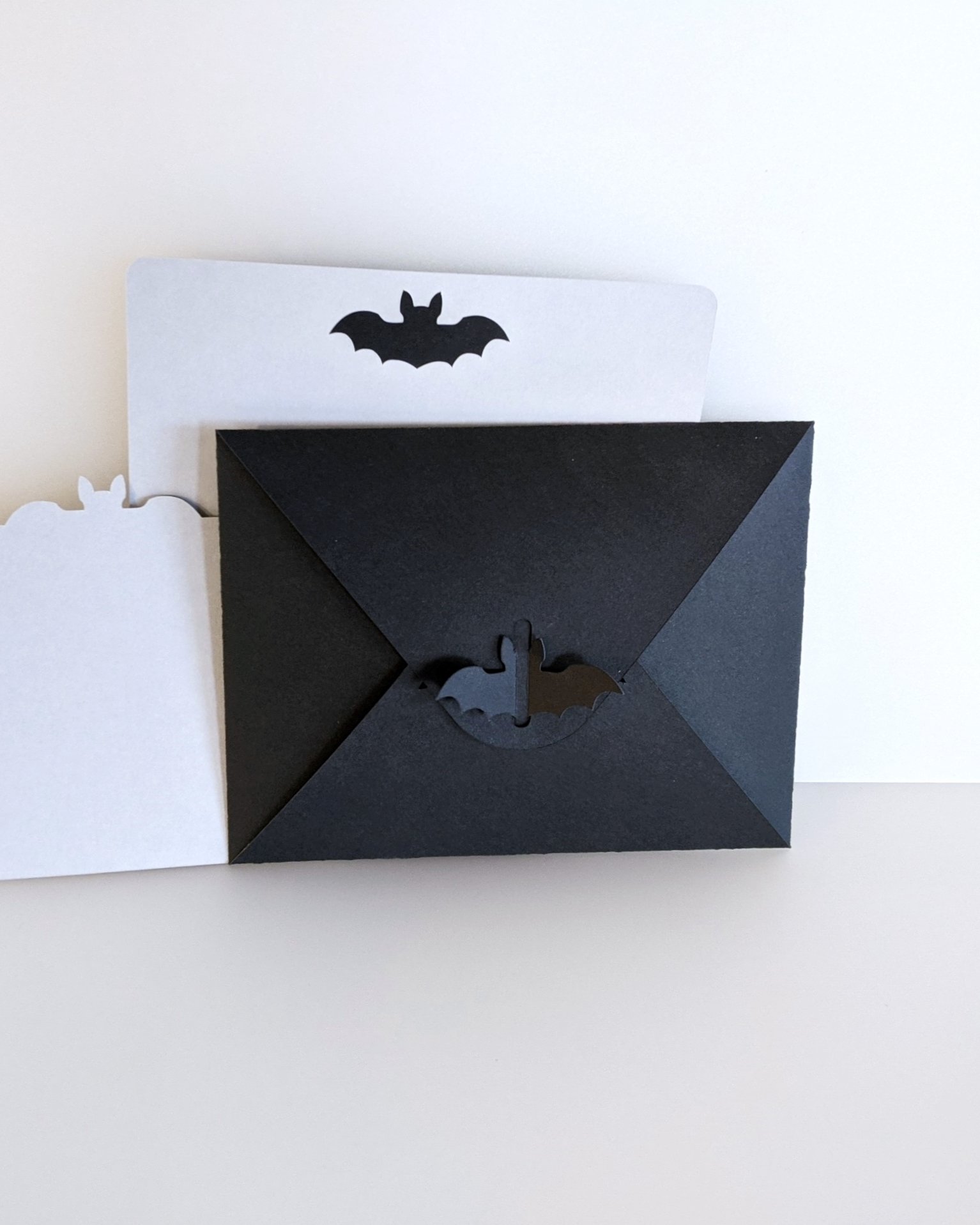 Bat Envelope Template for Cutting Machines