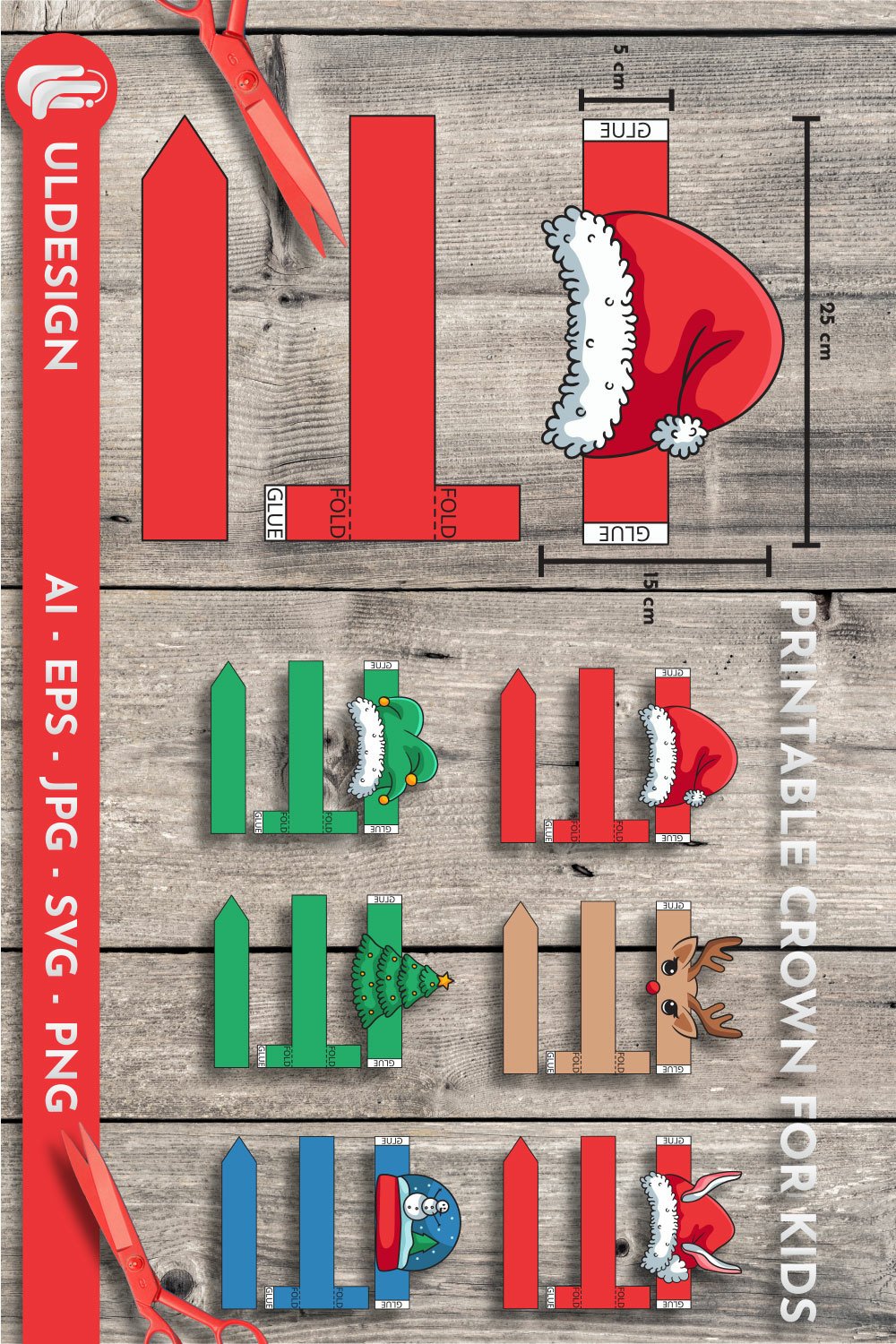 Printable Paper Crown Christmas For Kids (2249149)