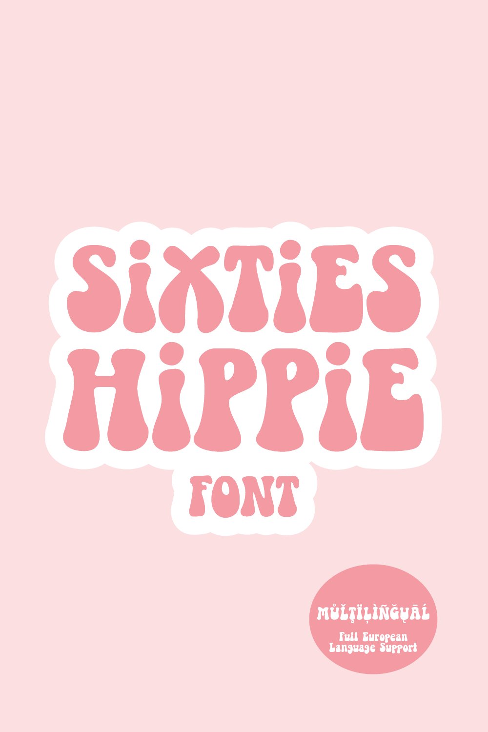 Sixties Hippie Font | a groovy hippy 60s retro font!