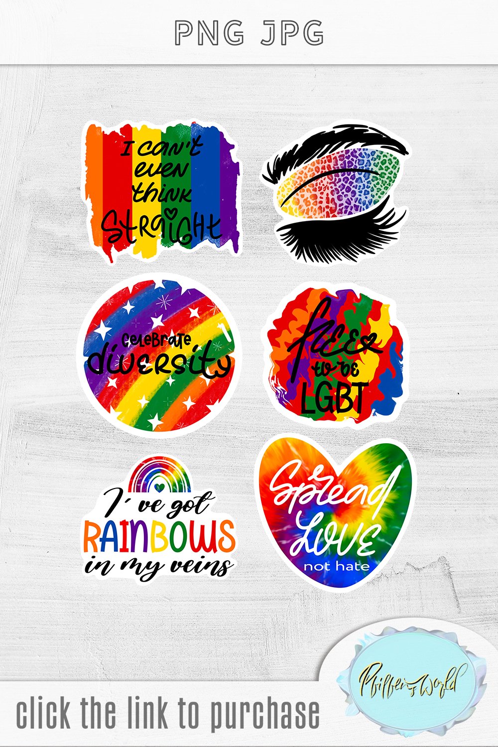 Gey Pride Stickers