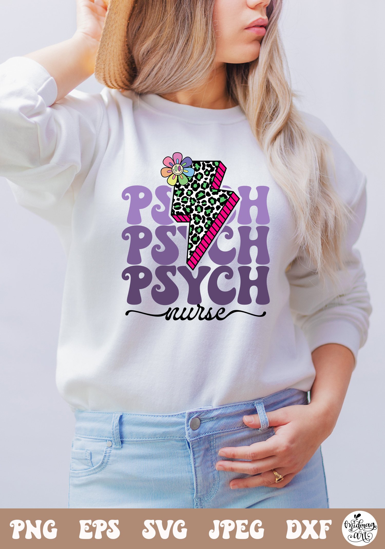 Psych nurse Png svg, nurse shirt design, psychiatric nurse