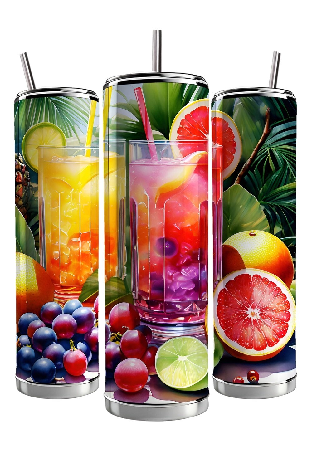 "Exotic Juice Medley" Tumbler Sublimations