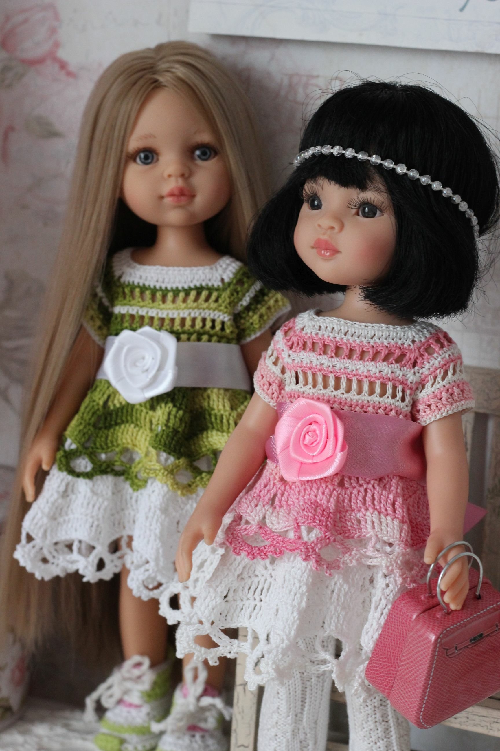 12 inch Doll Dress Amelia Crochet Pattern