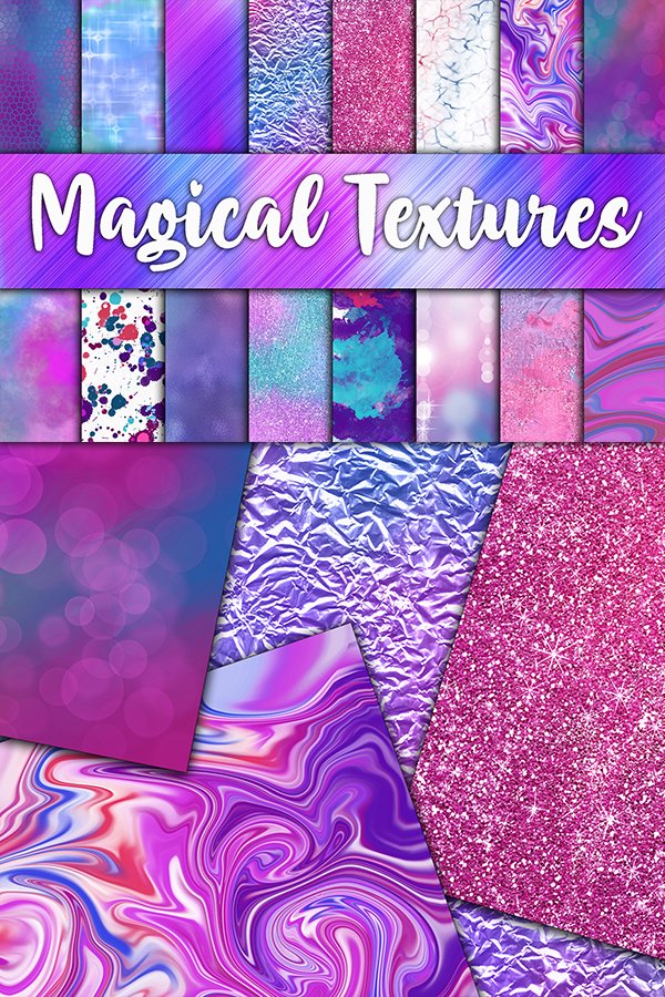 Magical Textures Digital Papers