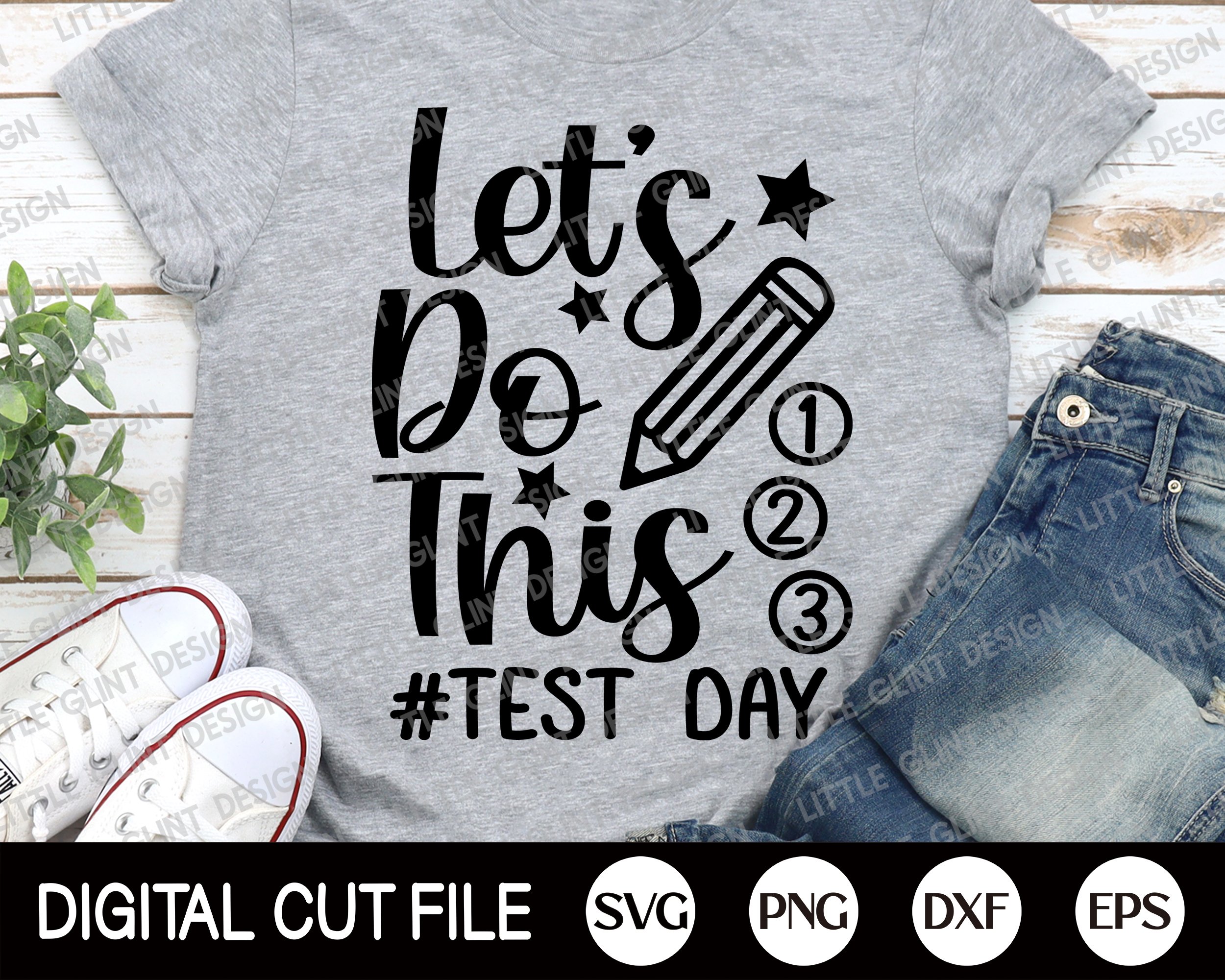 Teacher Shirt Svg, Test Day Svg, Testing, Last Day (1367886)