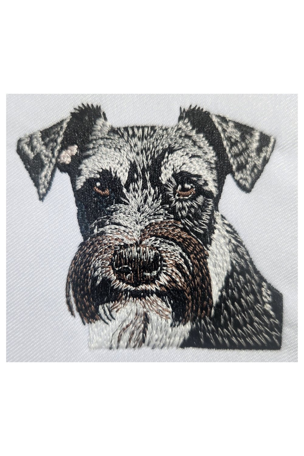 Miniature Schnauzer machine embroidery file