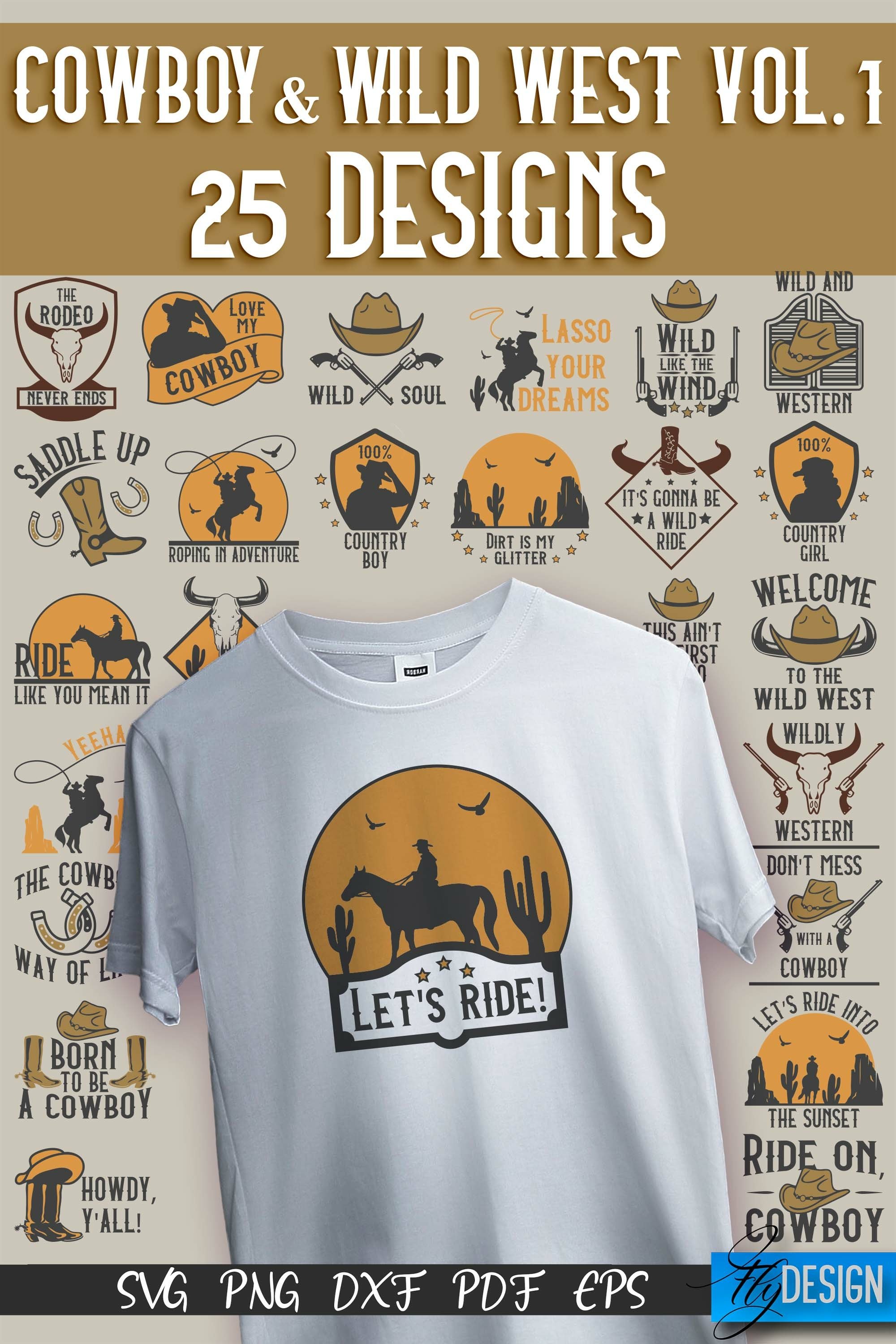 Cowboy & Wild West SVG Bundle |Western (3058757)