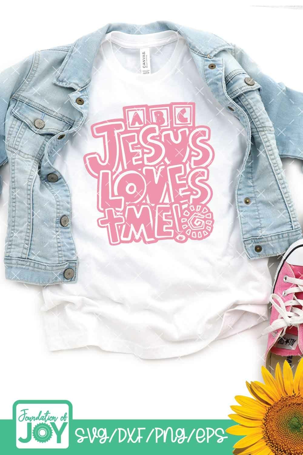 ABC Jesus Loves Me! svg, Christian Kids svg, Toddler svg