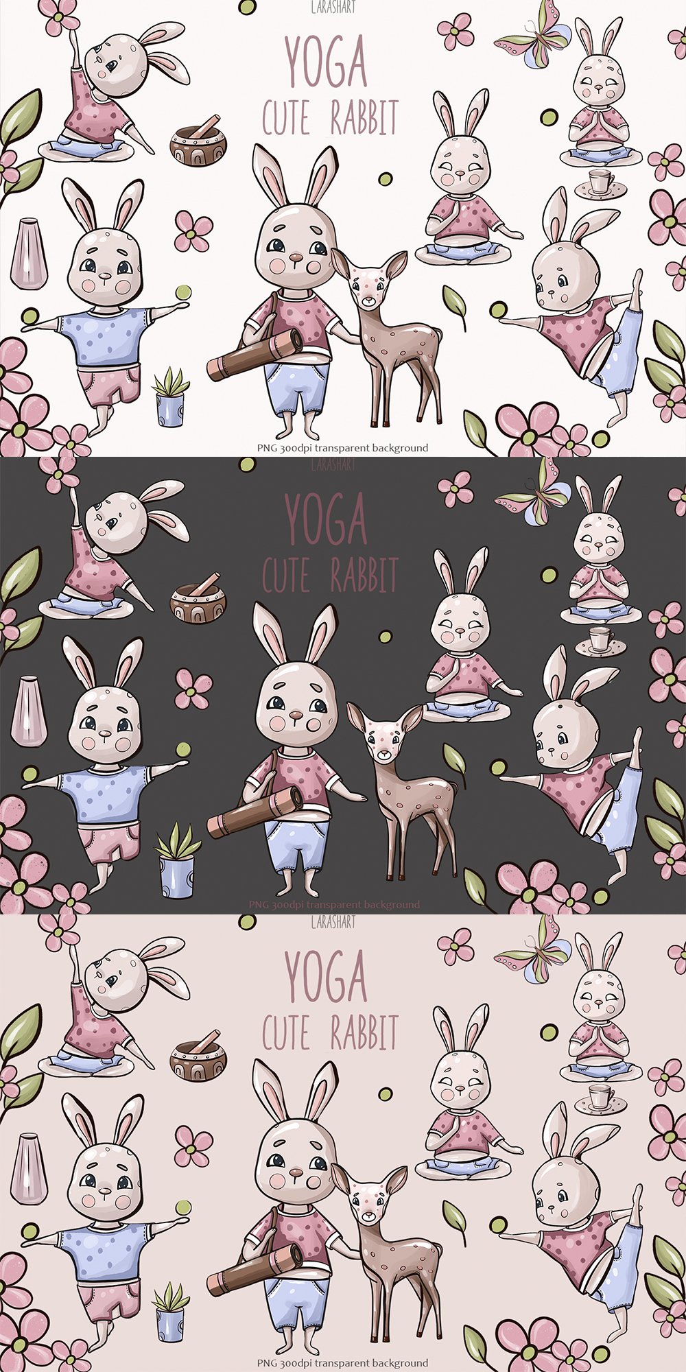 Yoga Cute Rabbit