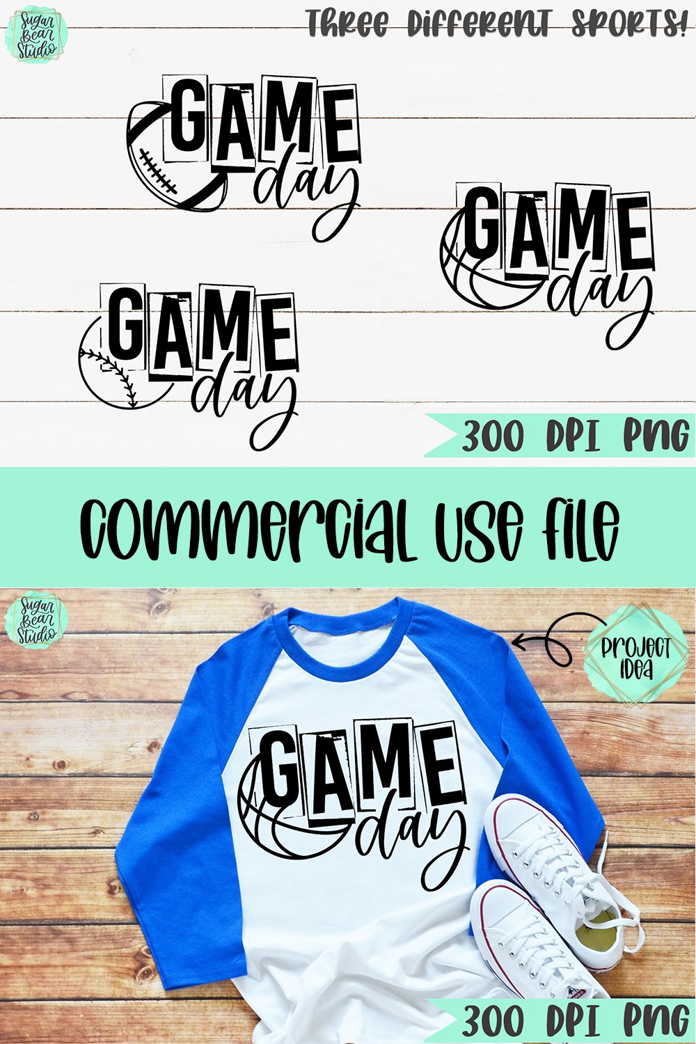 Sports Game Day | A Sports Bundle PNG