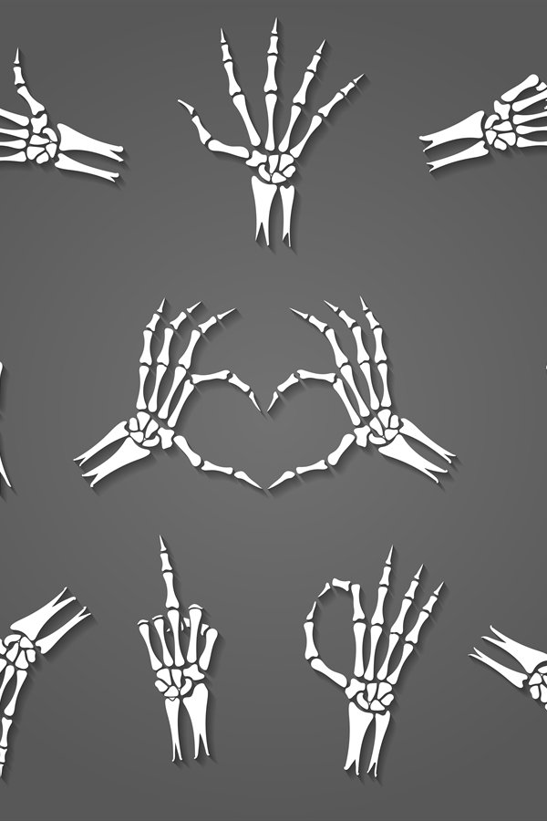 Skeleton hand signs (944320)