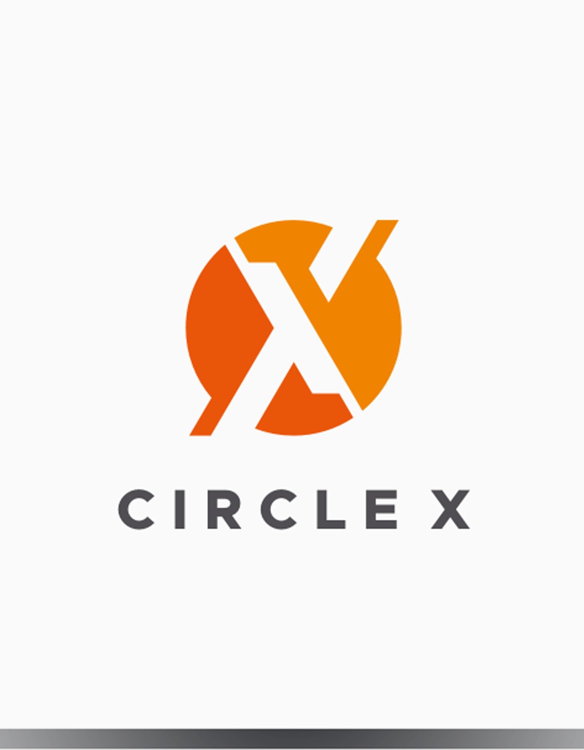Circle Letter X vector logo design (3153108)