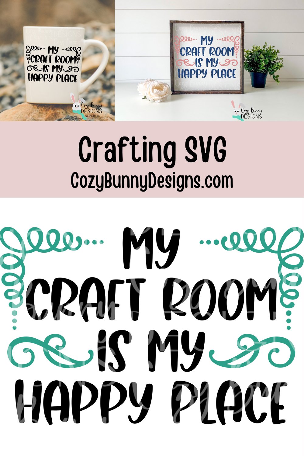 My Craft Room Is My Happy Place SVG (1311851)