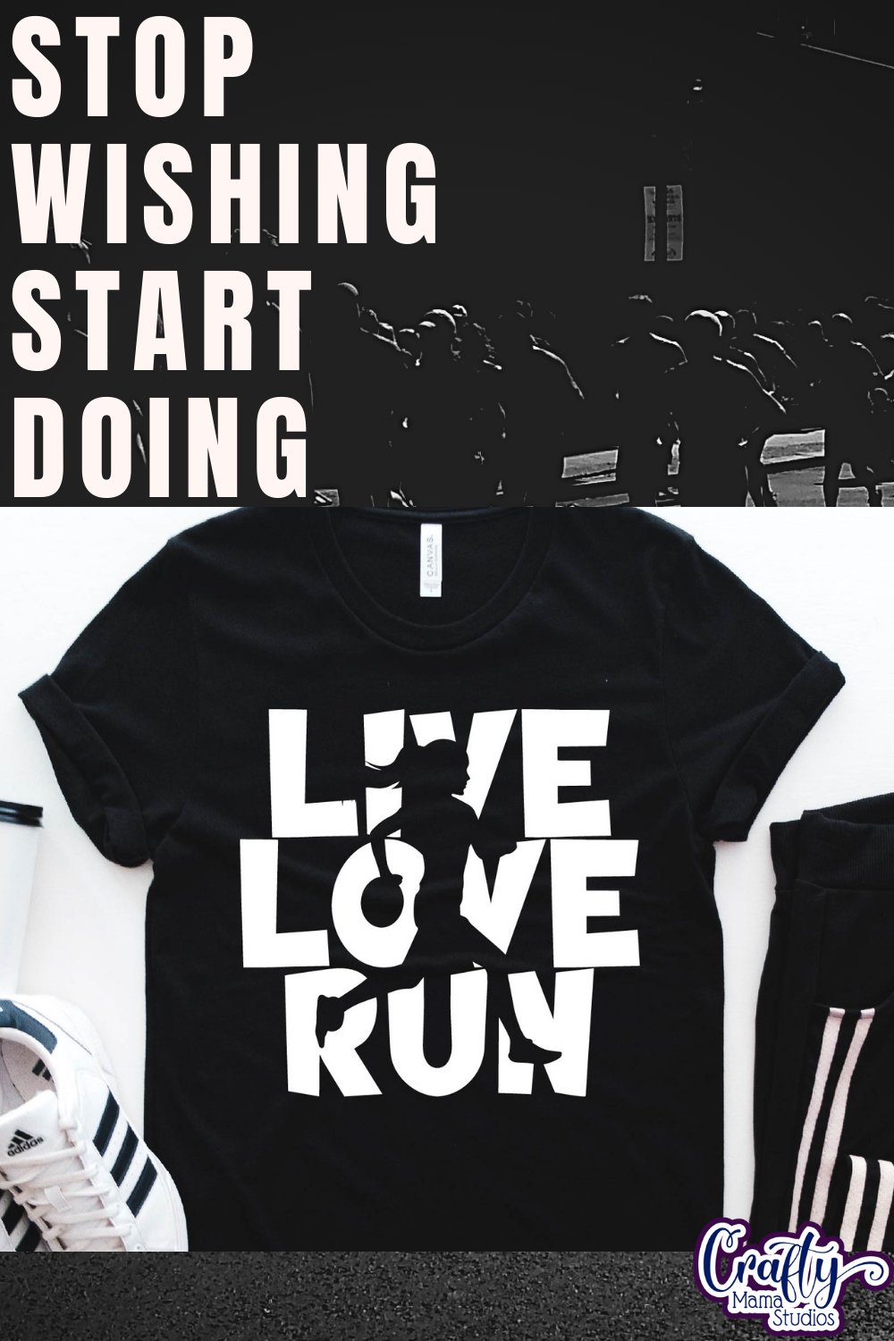 Live Love Run | Running Svg Design Cut File
