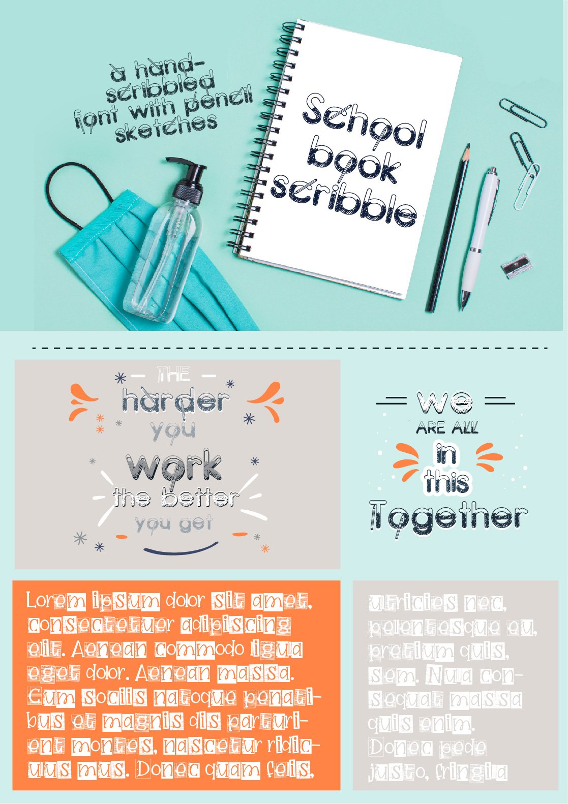 ZP Schoolbook Scribble