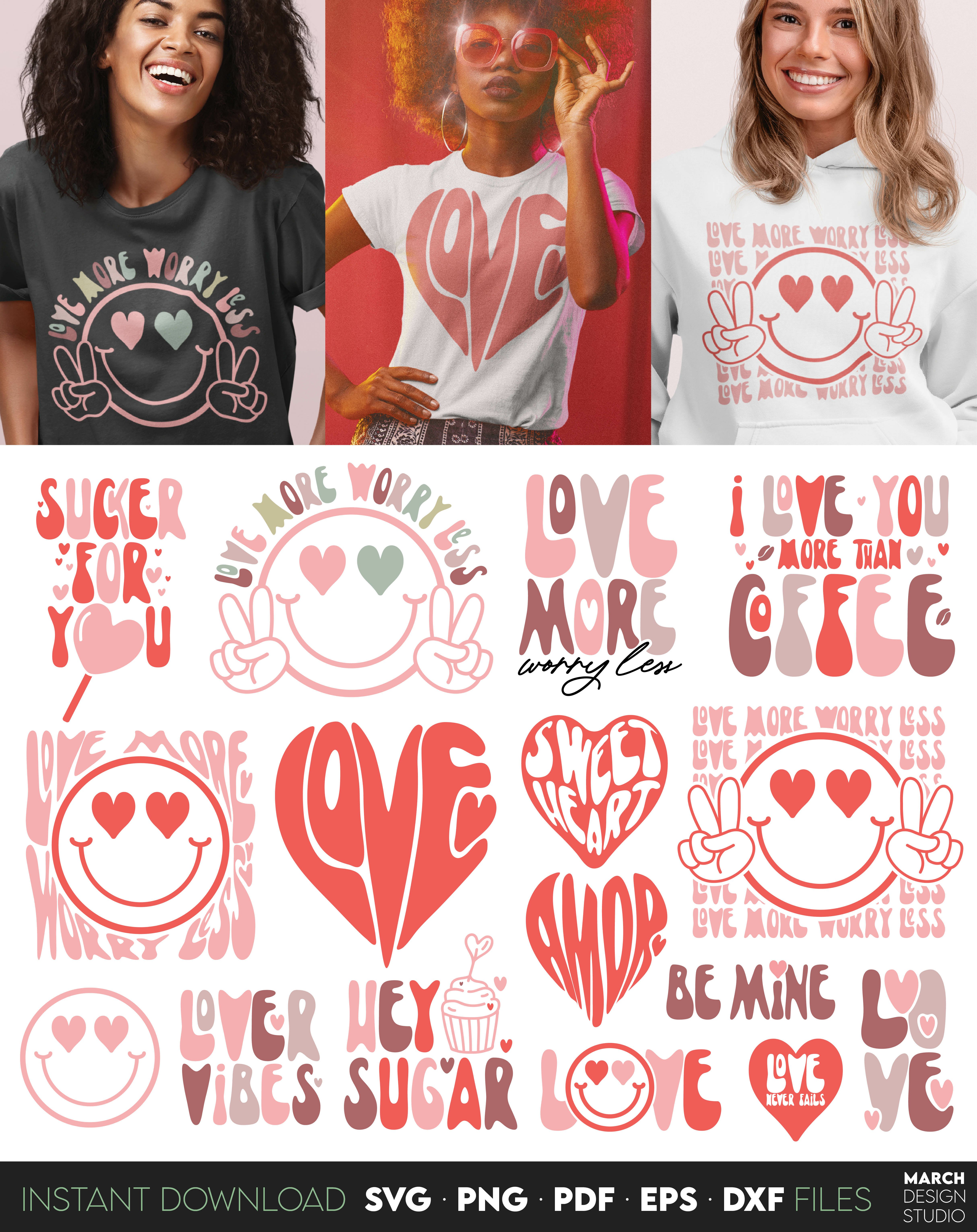 Valentines Day SVG Bundle | Love SVG Bundle