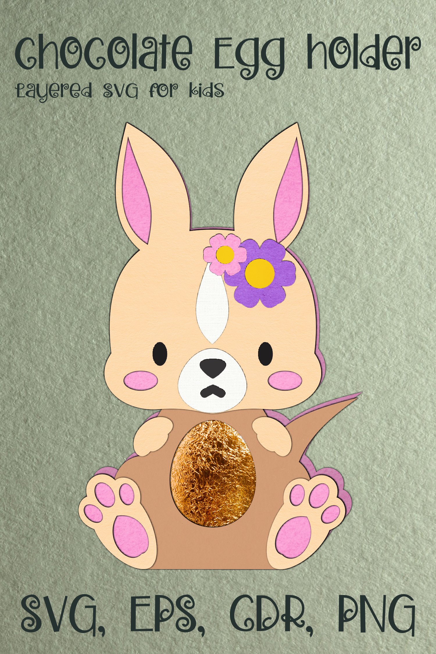 Baby Kangaroo Easter Egg Holder