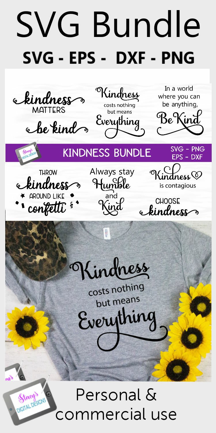 Kindness Bundle - Kindness SVG Designs