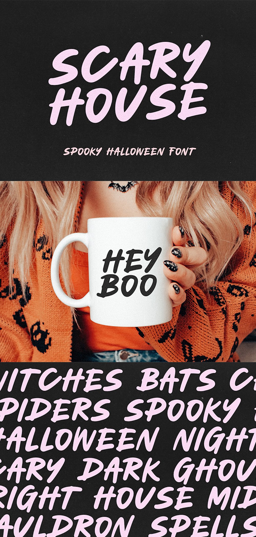 Scary House - Spooky Halloween Font