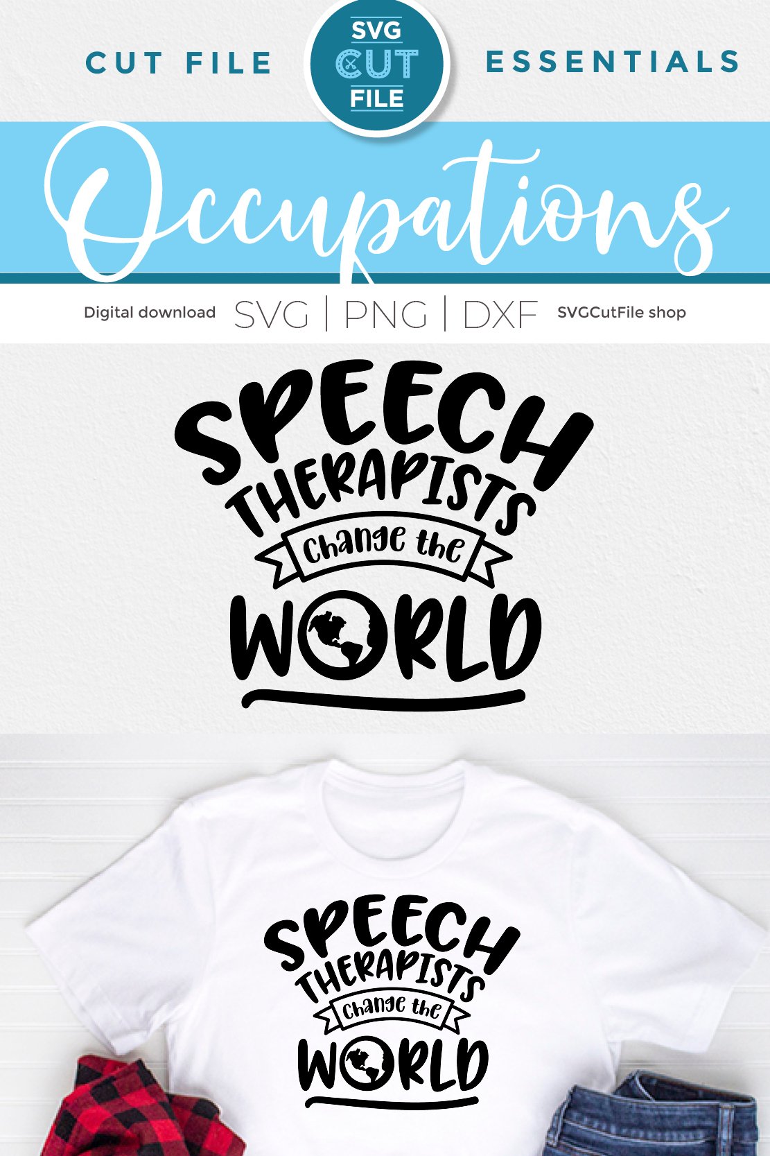 Speech Therapist SVG With Change The World speech-therapist-svg-with-change-the-world