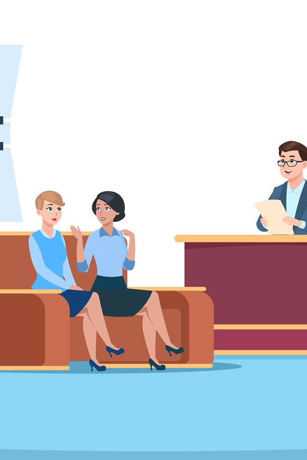 Tv studio interview. Talk show in broadcasting studio on tel