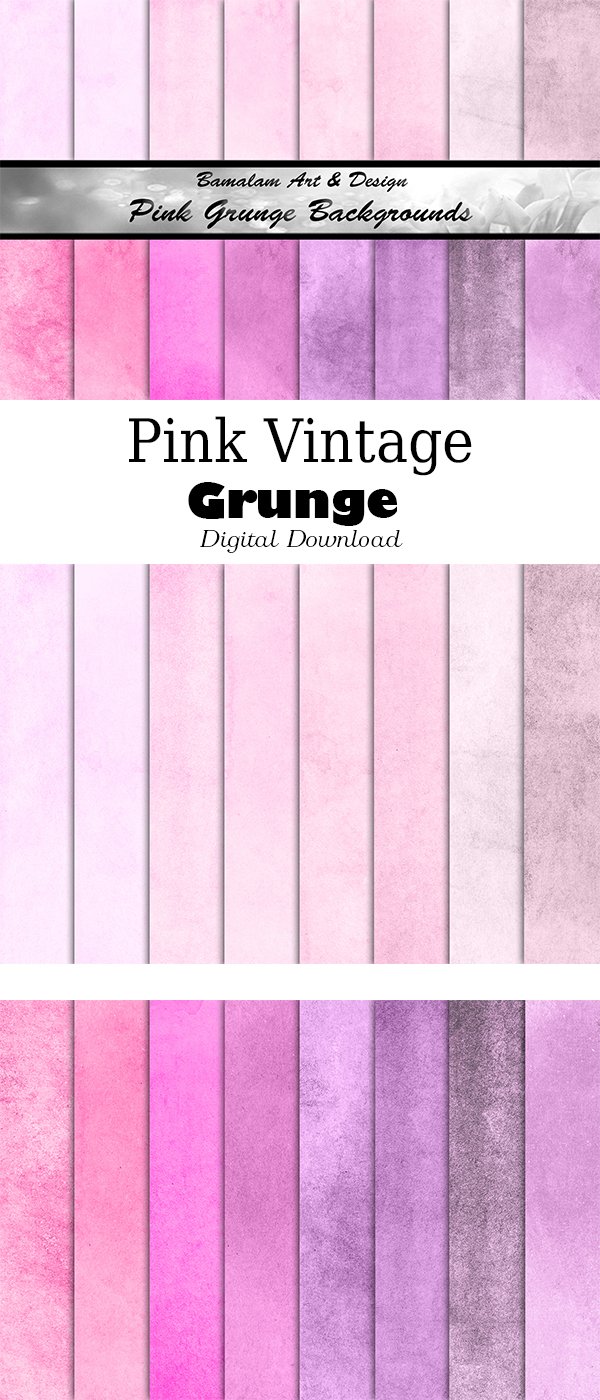 Pink Grunge Paper Backgrounds