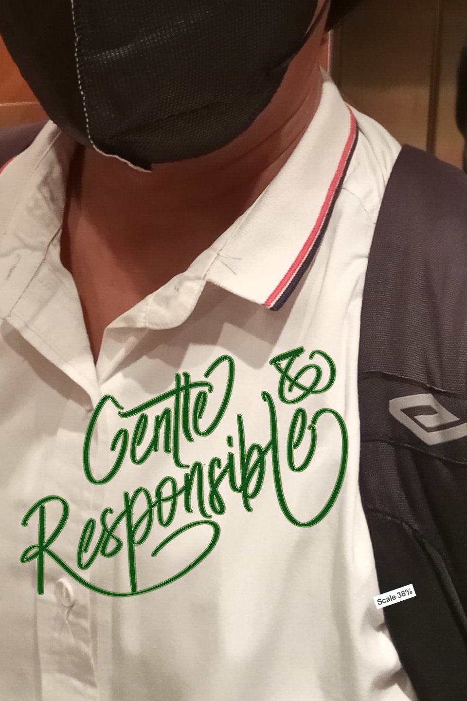 Gentle & responsible lettering script embroidery