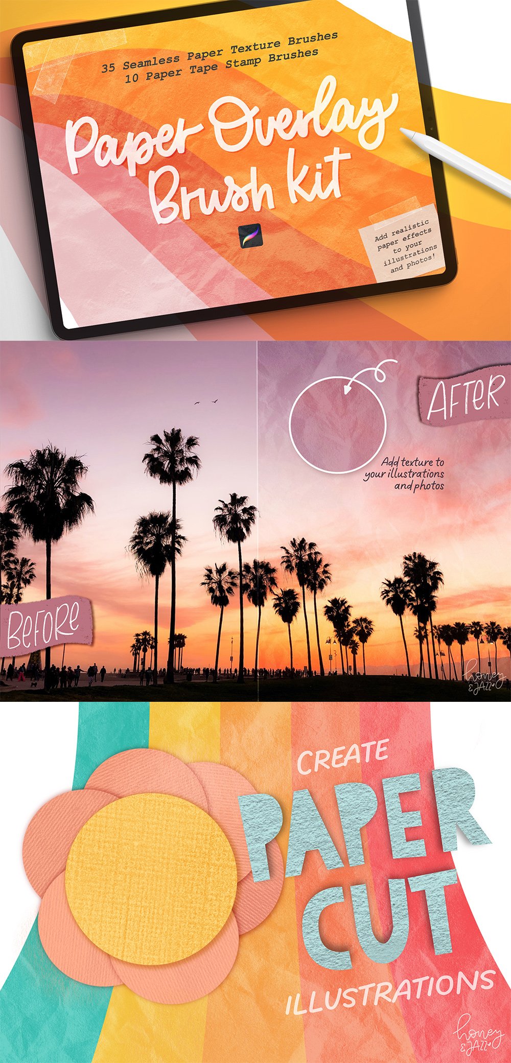 Paper Overlay Brush for Procreate