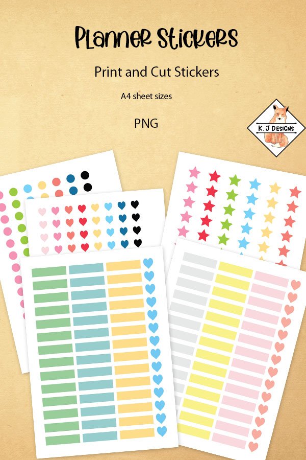 Planner stickers
