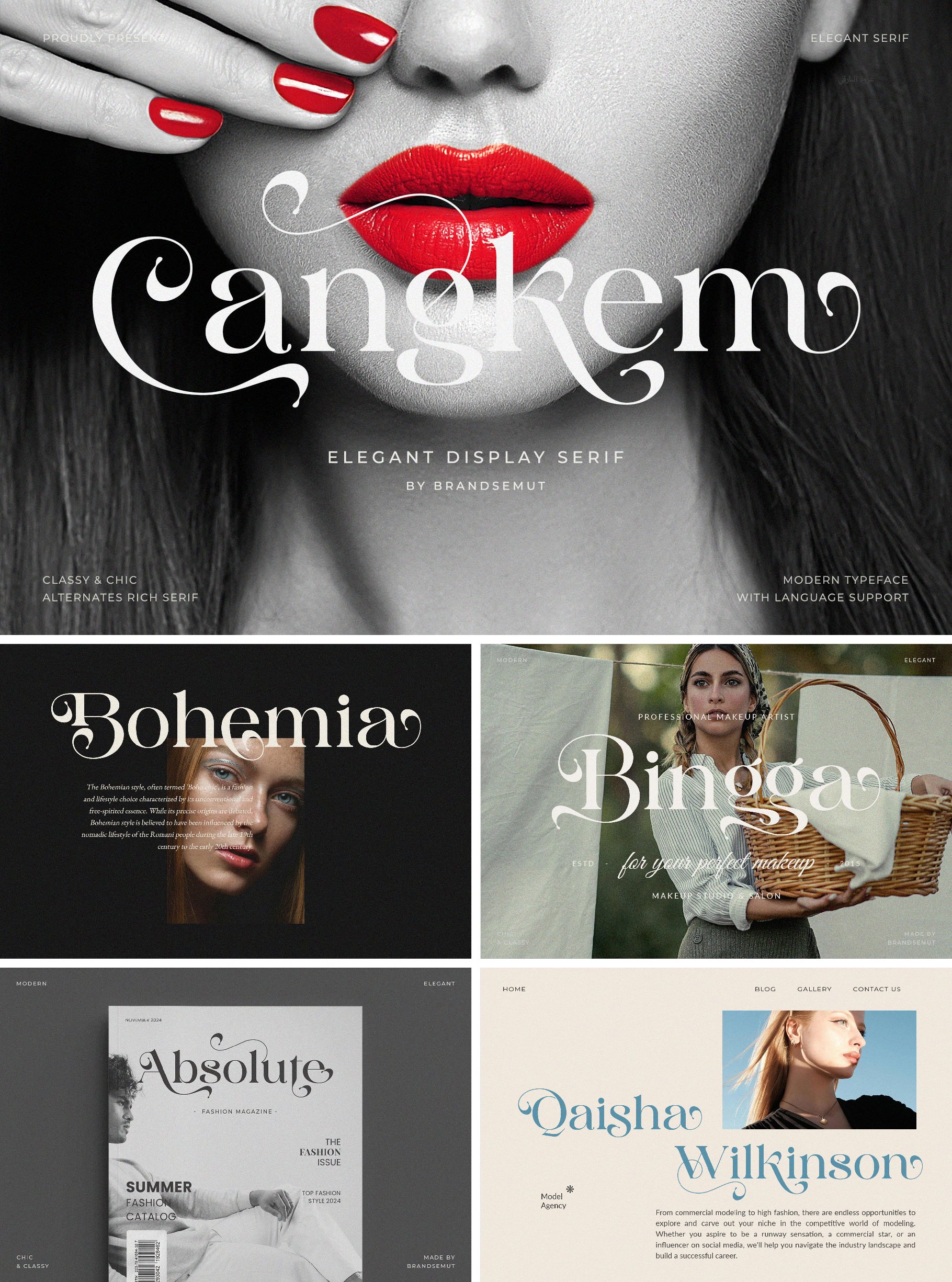Cangkem - Elegant Display Serif