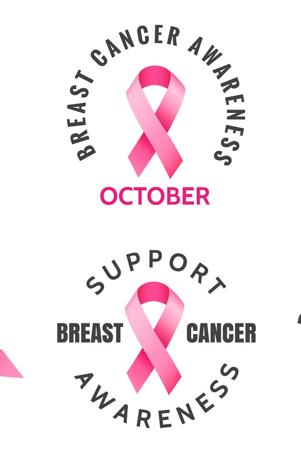 Breast cancer emblems